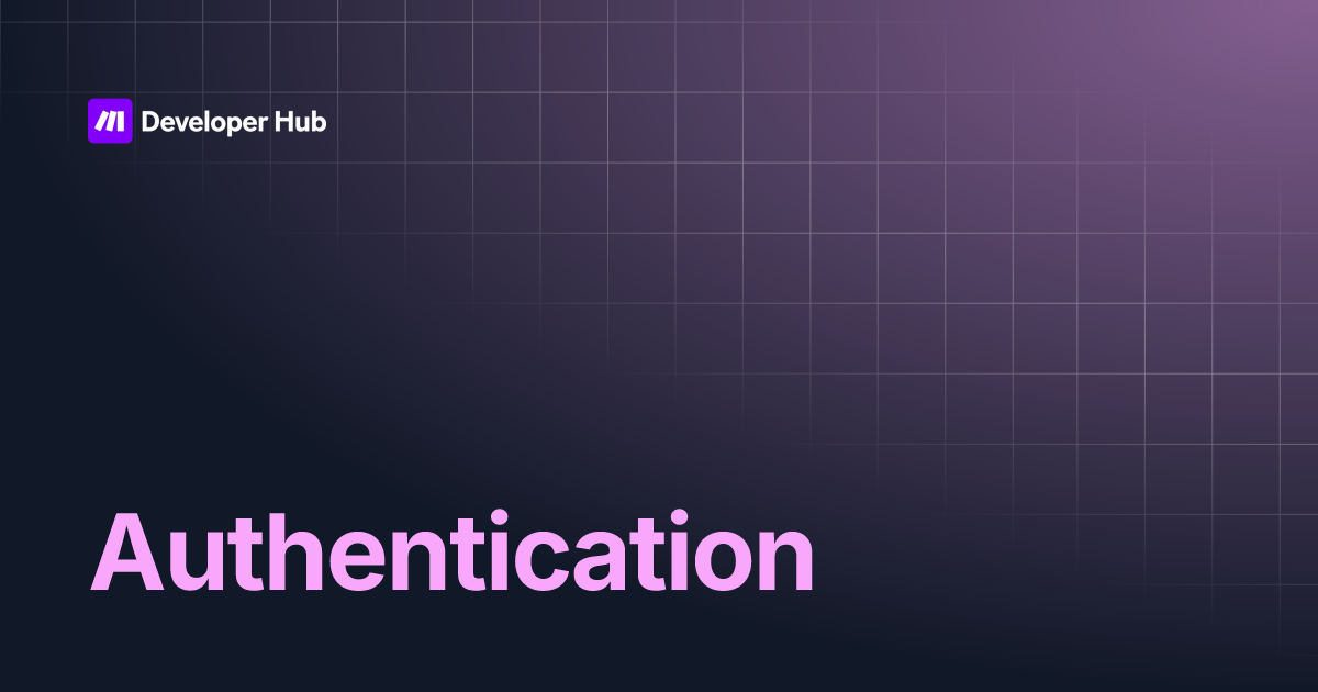 Authentication | Make API | Make Developer Hub