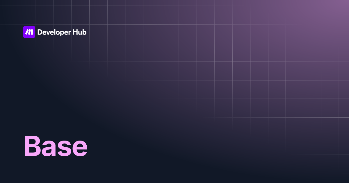 Base | Custom Apps Documentation | Make Developer Hub